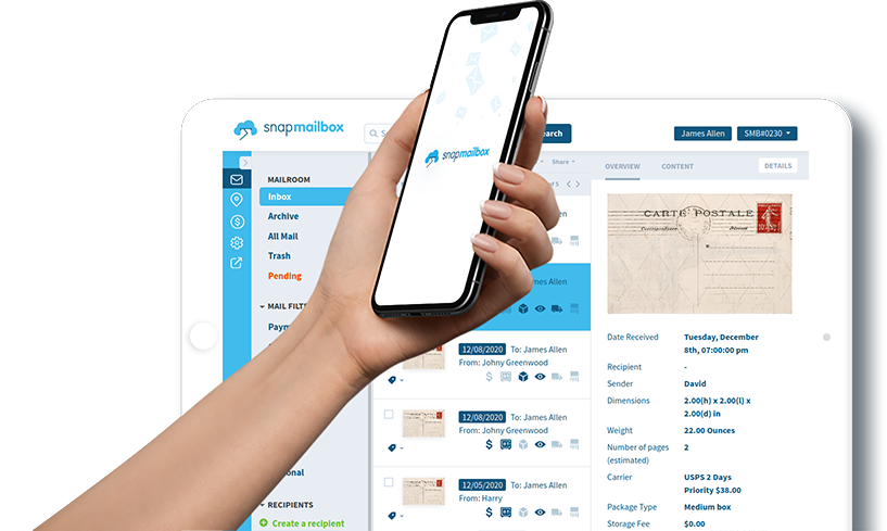 Best Virtual Mailbox | Get a Virtual PO Box from SnapMailbox